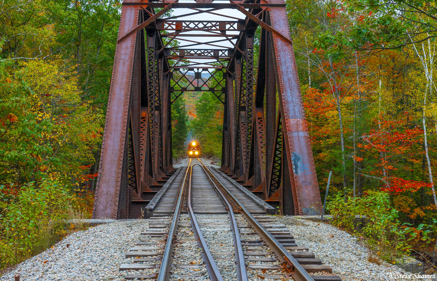 Fourth Iron Train Bridge | New Hampshire, New England | Steve Shames ...