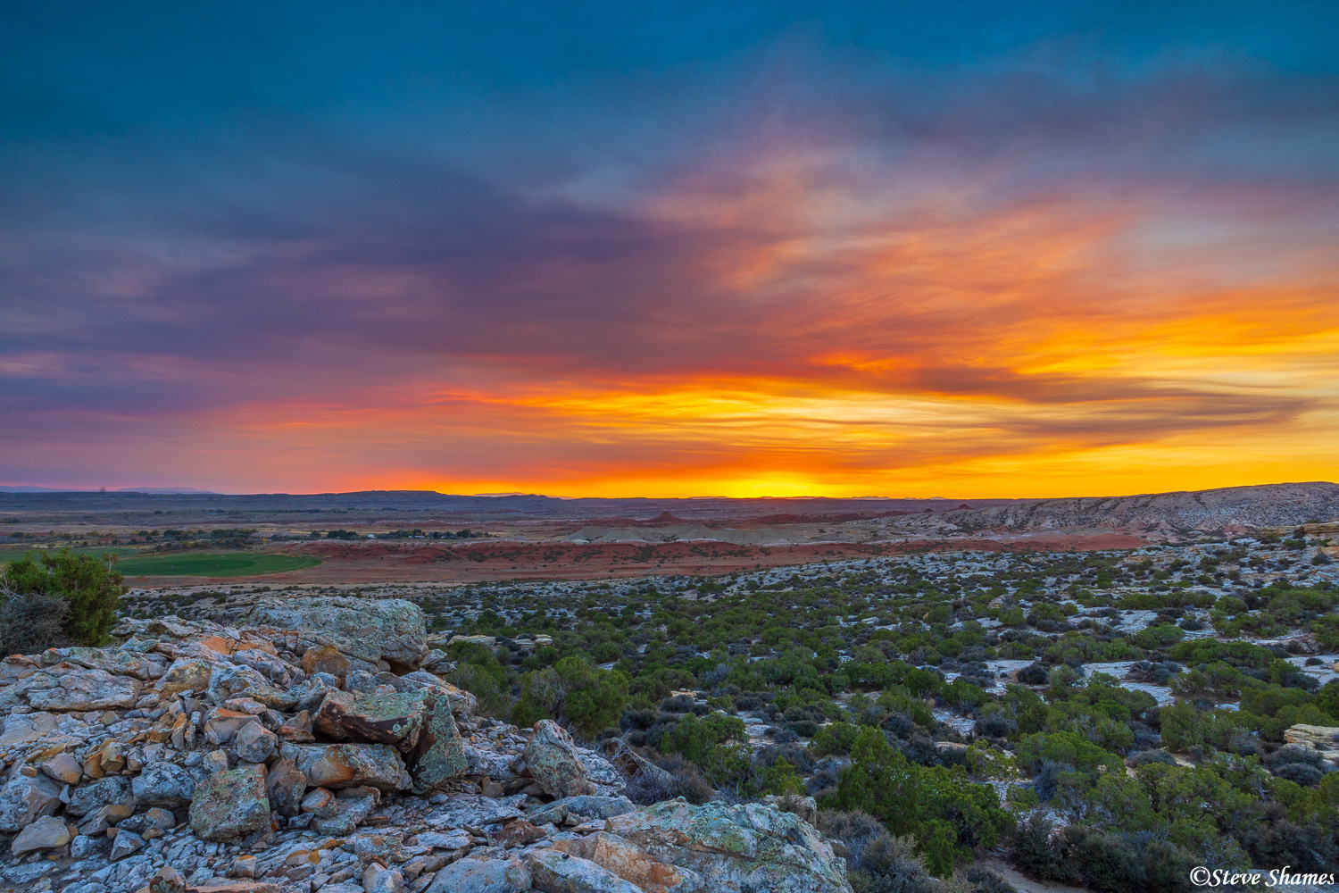 Sunset in Montana | Bighorn Canyon Recreation Area, Montana | Steve ...